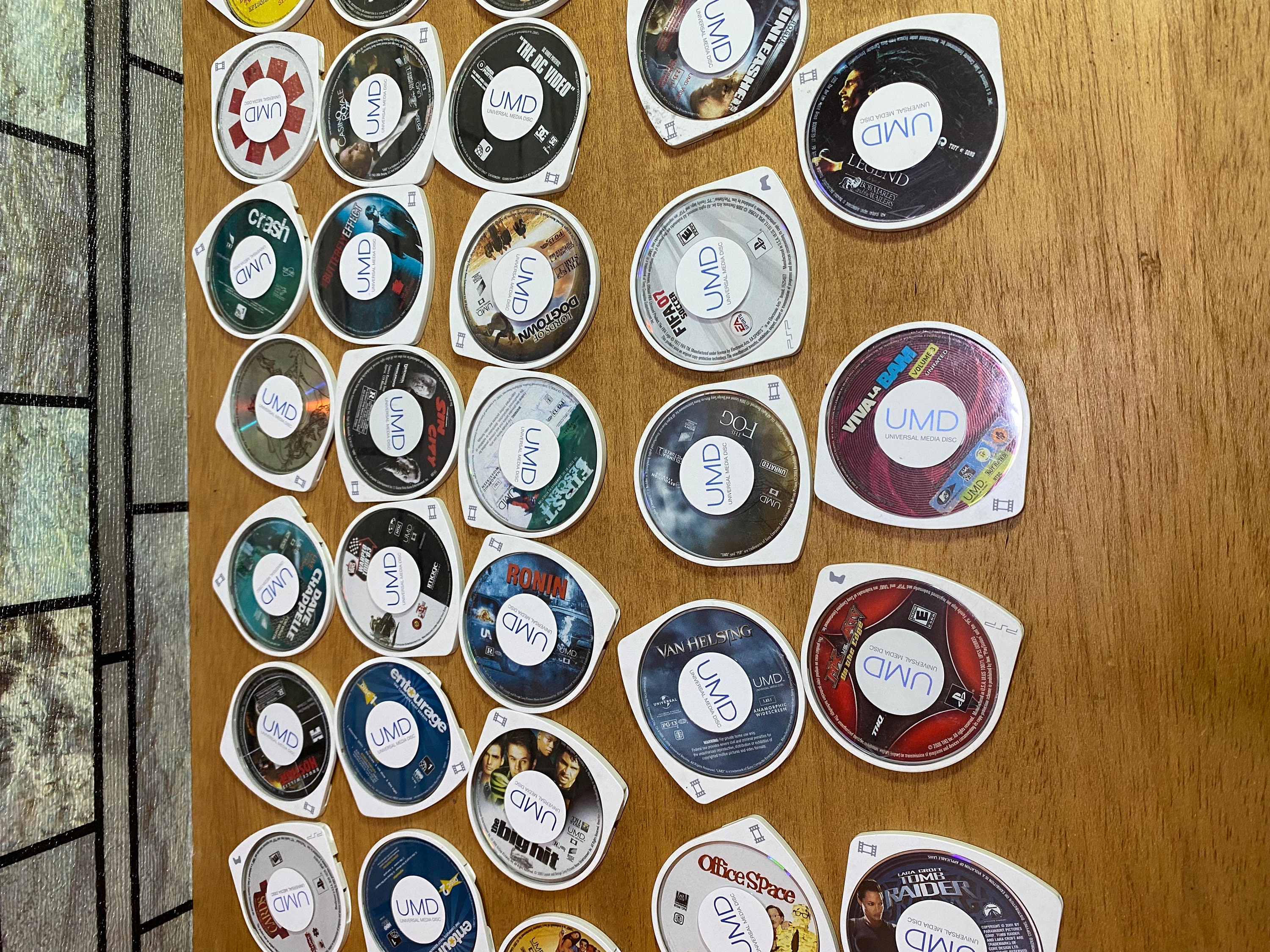 Sony PSP, UMD Disc Lot, Movie, Music and Game Lot, 46 Disc Lot - Etsy