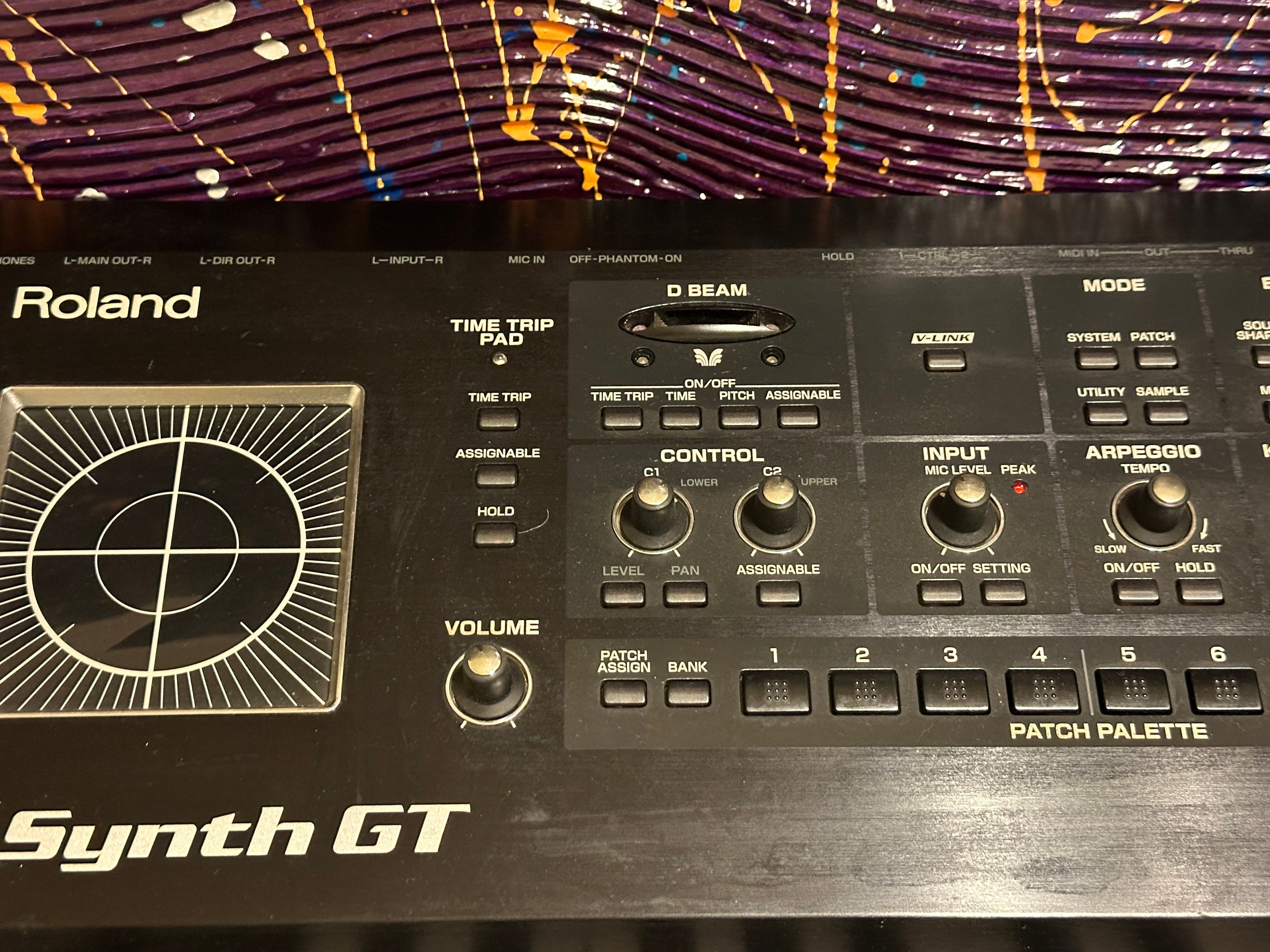 Roland V-synth GT Synthesizer Workstation Keyboard, S/N ZW71705, Free ...