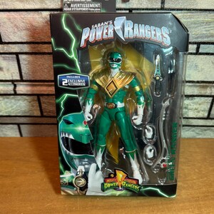 Bandai Saban’s Power Rangers Mighty Morphin Green Ranger W 2 Exclusive ...