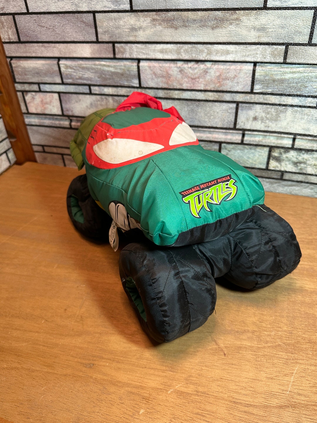 Mirage Teenage Mutant Ninja Turtle Raphael Car Stuffed Nylon, 2004 ...
