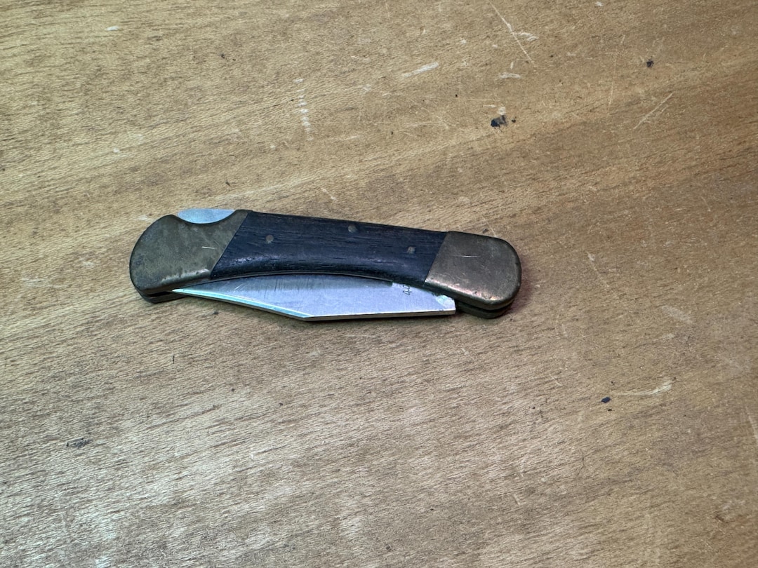Vintage Klein Tools Inc Japan Folding Lock Back Knife # 44036, Free ...