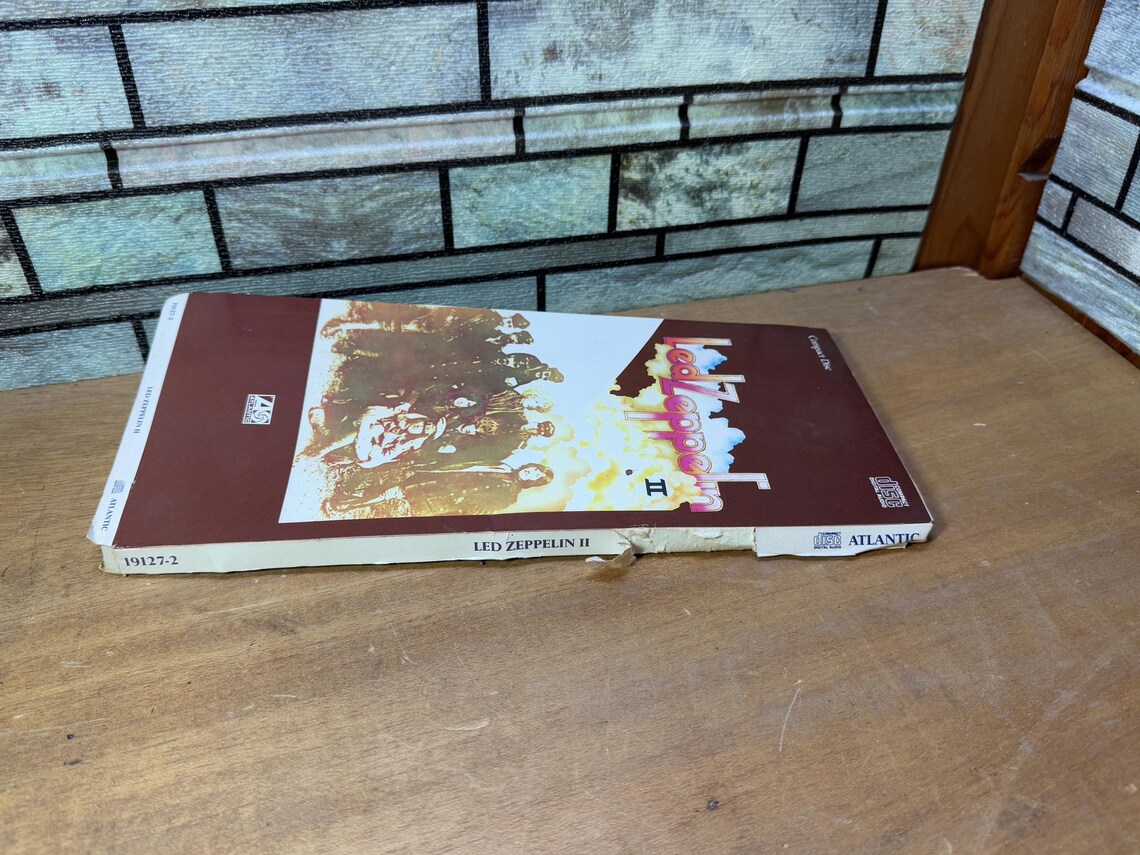 1990s Led Zeppelin II CD Box Packaging, Free Daily Insured Shipping - Etsy