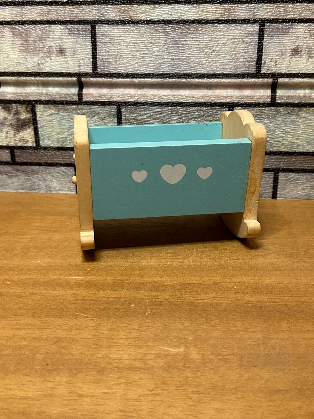Kidkraft Doll House Furniture Baby Crib Rocker #53, Wooden, Free ...