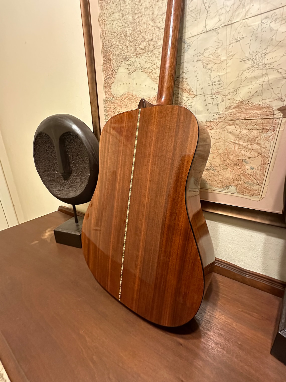 Vintage Martin Sigma DM-5, Dreadnought Mahogany Acoustic Guitar, Hard ...