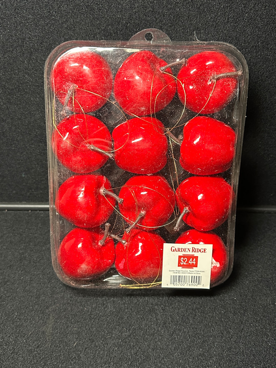 12x Garden Ridge 2.5 Red Apples, Christmas Tree Ornaments, Quikship - Etsy