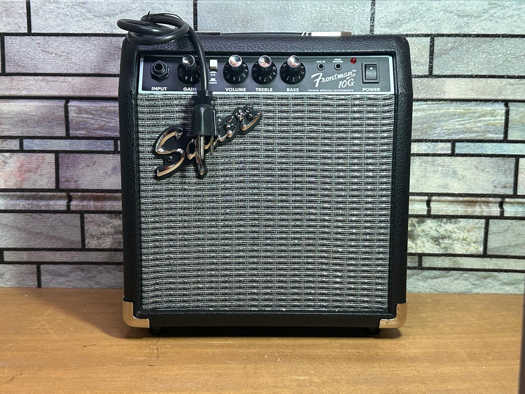 Fender Frontman 10G 10W Guitar Combo Amp Black, We Ship Daily USPS - Etsy