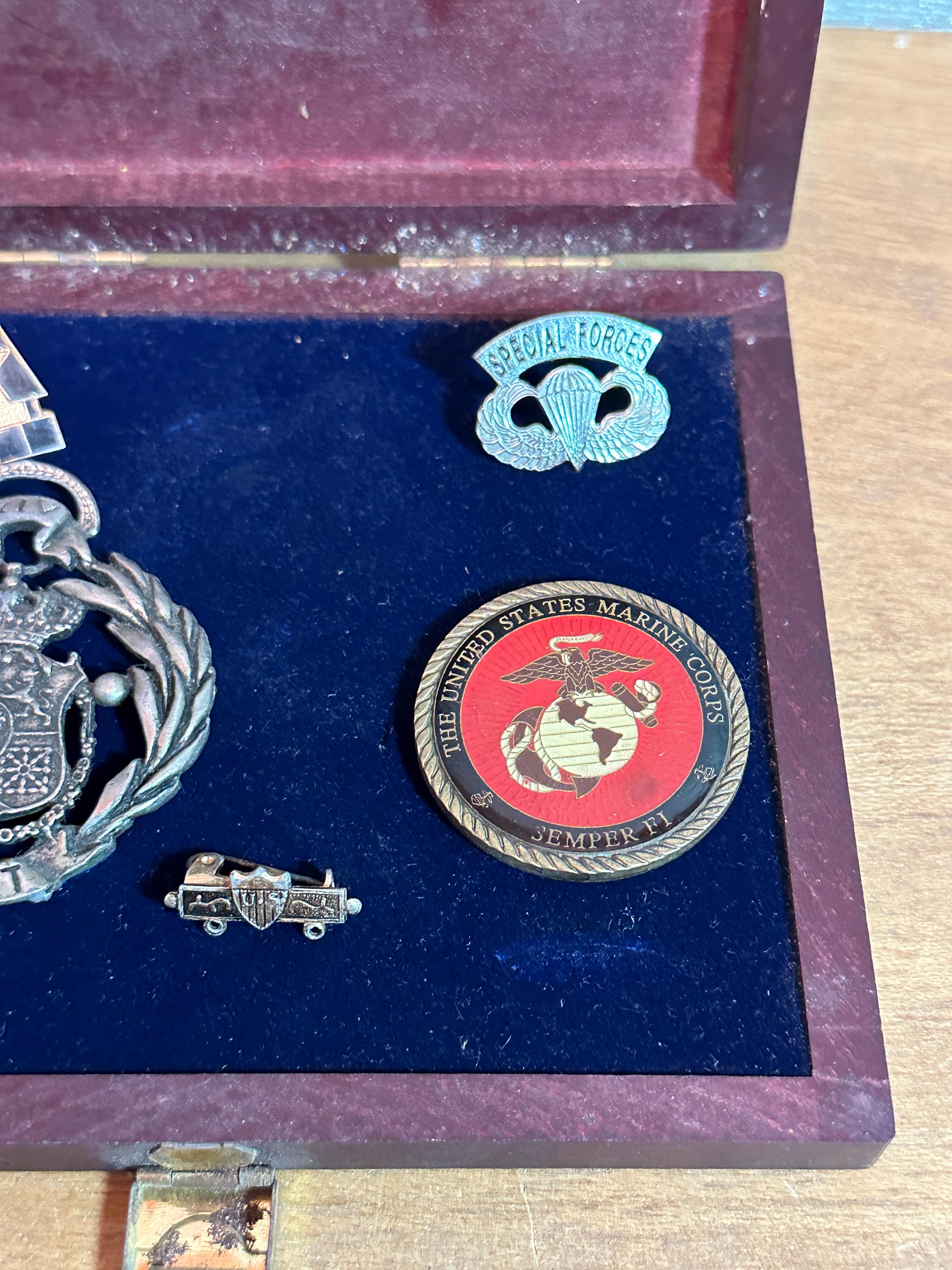 Military Medals & Badges, Marines, Army, Special Forces, Kent, Free ...