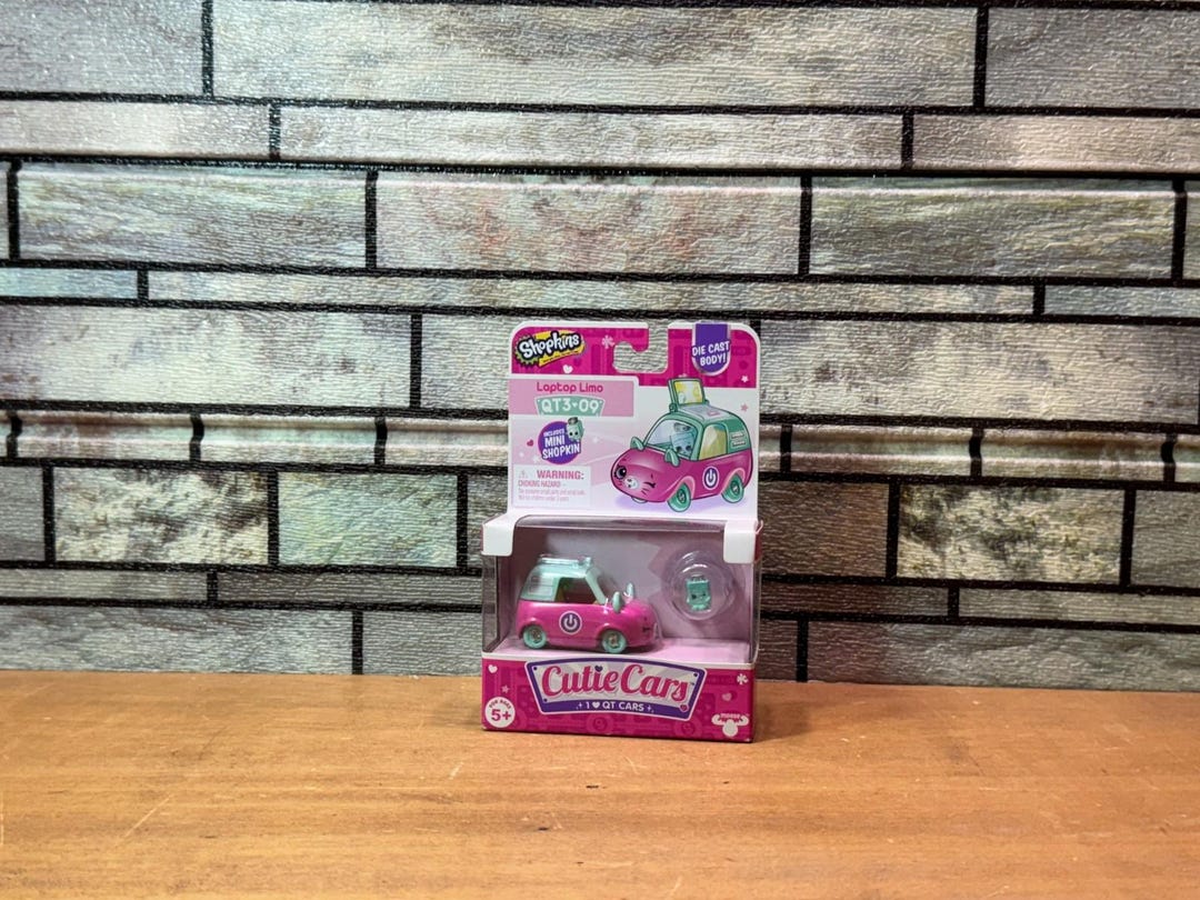 Shopkins Cutie Cars QT3-09 Laptop Limo - SEALED! - Etsy