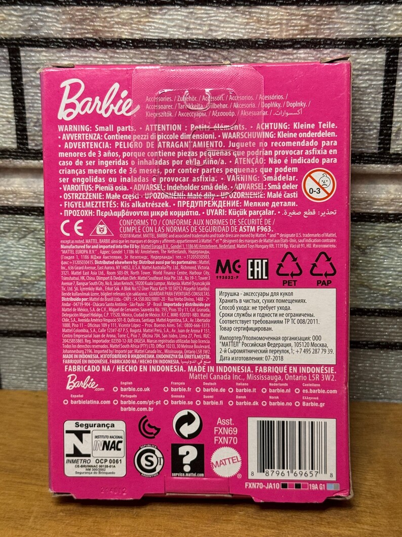 Barbie Chelsea Doll Accessory Fashion Pack, Beach, FXN69/70, Ship Daily ...