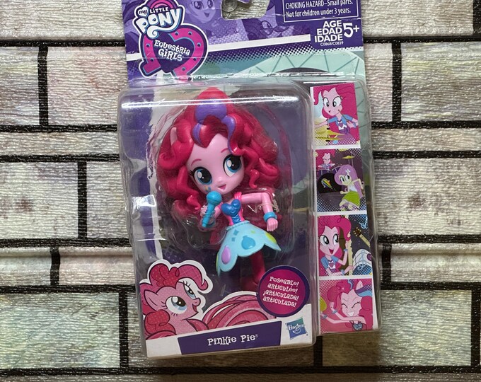 My Little Pony Equestria Girls Minis "pinkie Pie" Fantasy Scene Singer ...