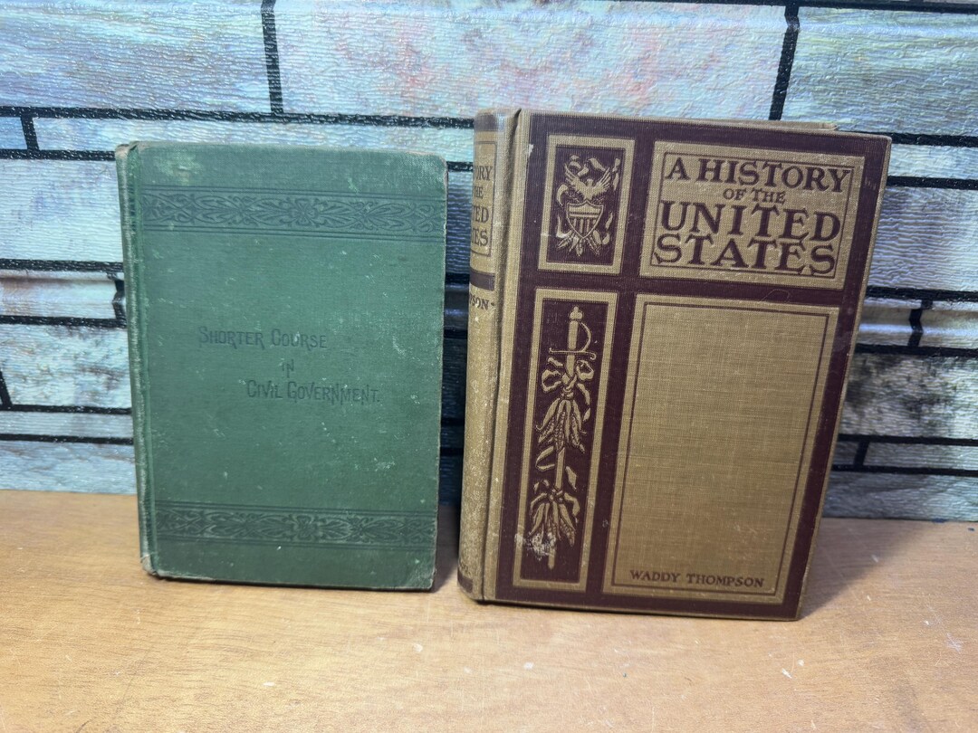 Late 1800s Early 1900s USA History & Political Science Book Lot, Free ...