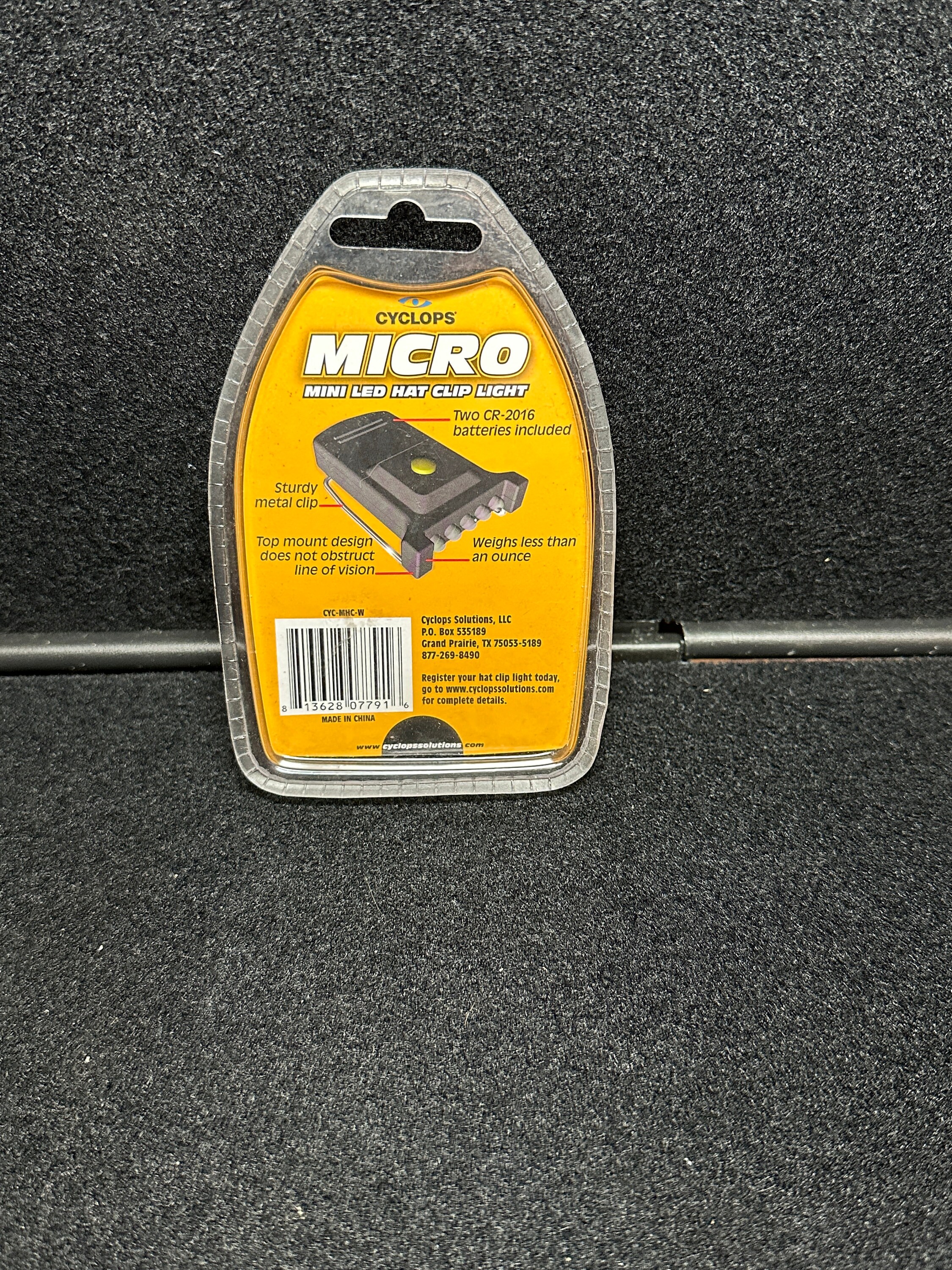 Vintage Cyclops Micro Mini LED Hat Clip Light NOS Same Day - Etsy