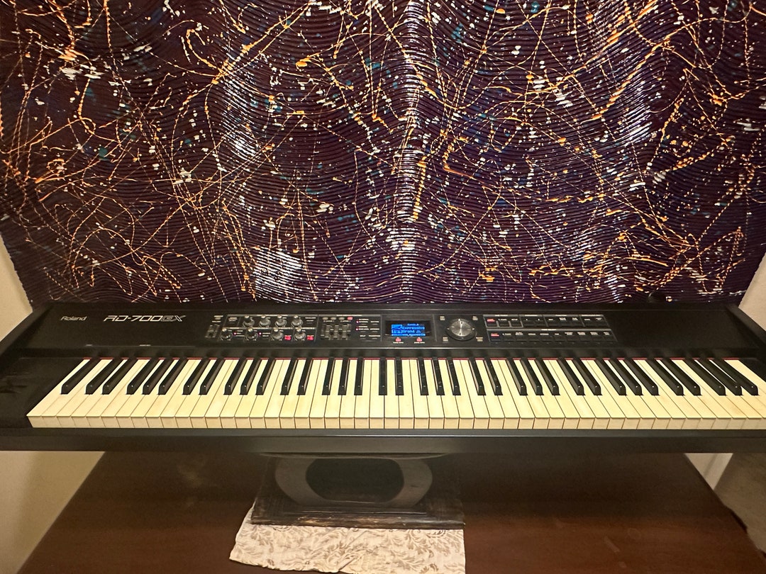 Roland RD-700GX 88-key Digital Stage Piano, Black, Free Quikship - Etsy ...