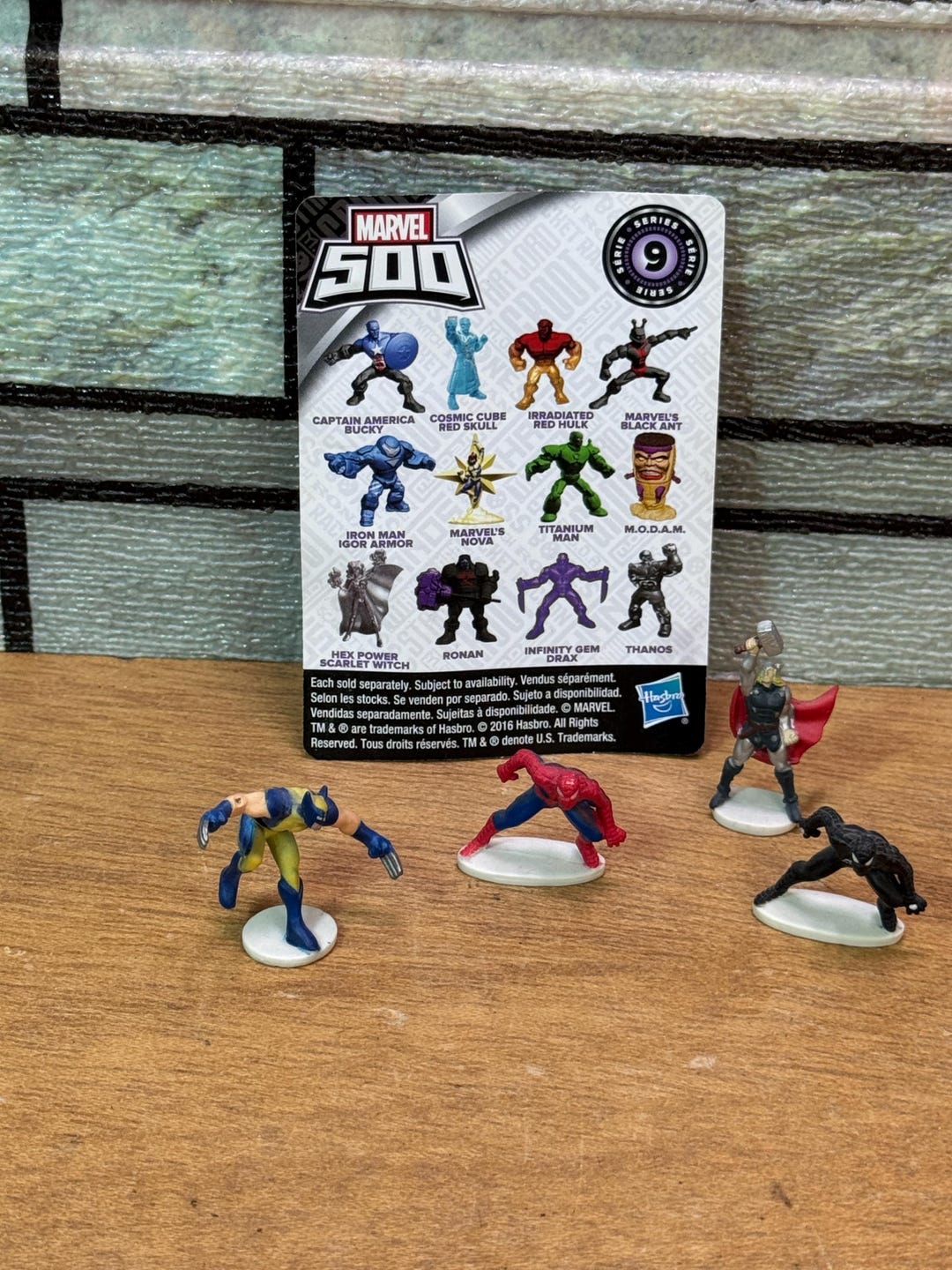 Marvel 500 Series 9 Mini Figure Lot of 4 - Etsy