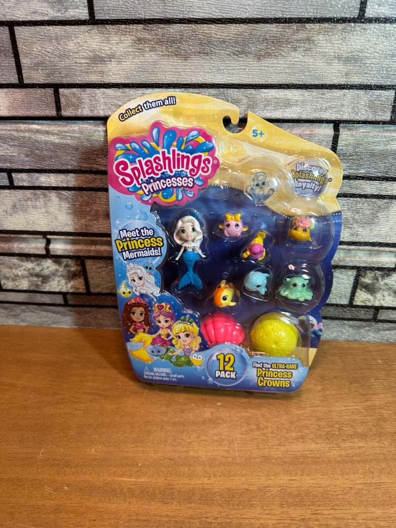 Splashlings Princesses 12 Pack Mermaid Factory - SEALED! - Etsy