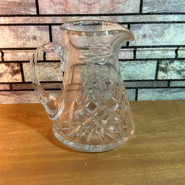 Lead Crystal Pitcher - Etsy