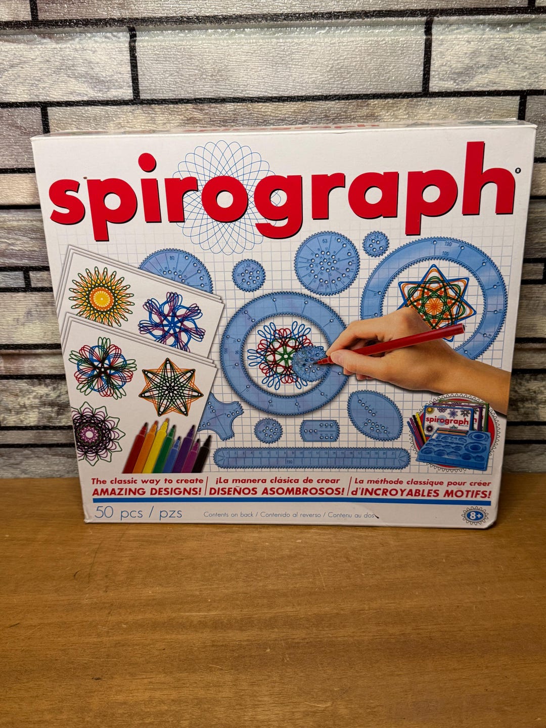 Spirograph Amazing Designs Set Hasbro 2016 50 Pieces, We Ship Daily Insured - Etsy