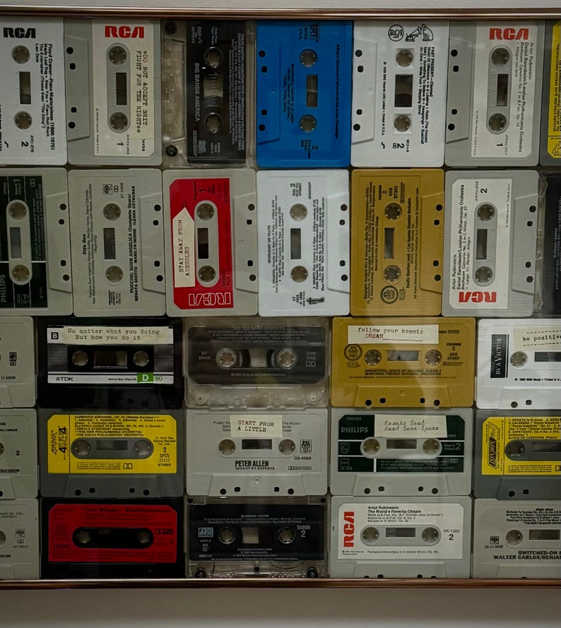 Stereoty[a]pes (2024) #15 Mixed Media Wall Art Decorative Art Cassette ...