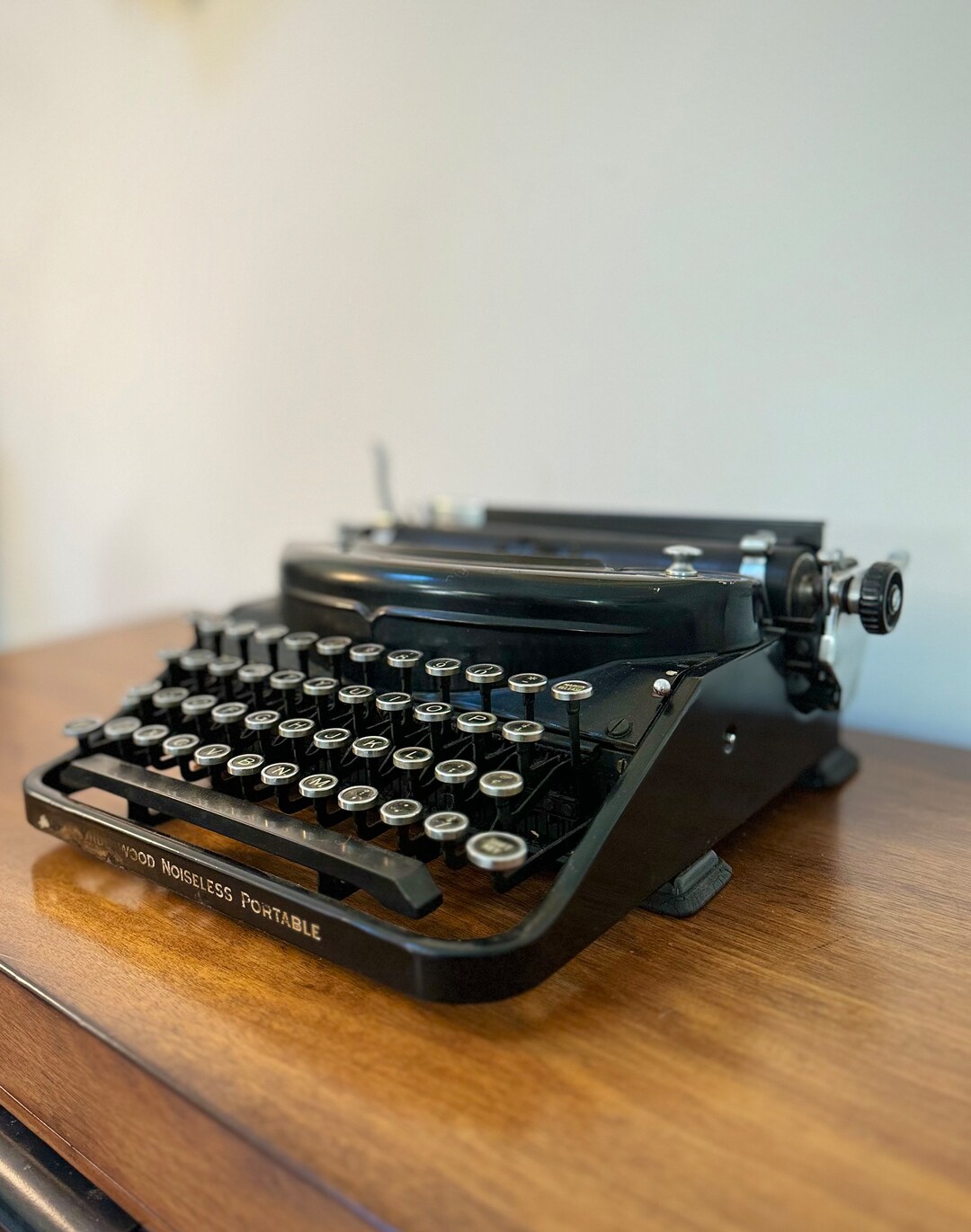 1935 Remington Noiseless Portable Typewriter With Original Case – Fully ...