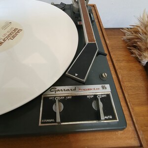 Vintage Garrard SL 95 3 Speed Idler-drive Turntable Record Player Wood ...