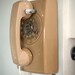 Vintage Pink Beige Bell System Wall Phone - Etsy