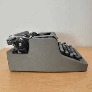 Working Typewriter Royal Senior Companion -portable Matte Grey ...