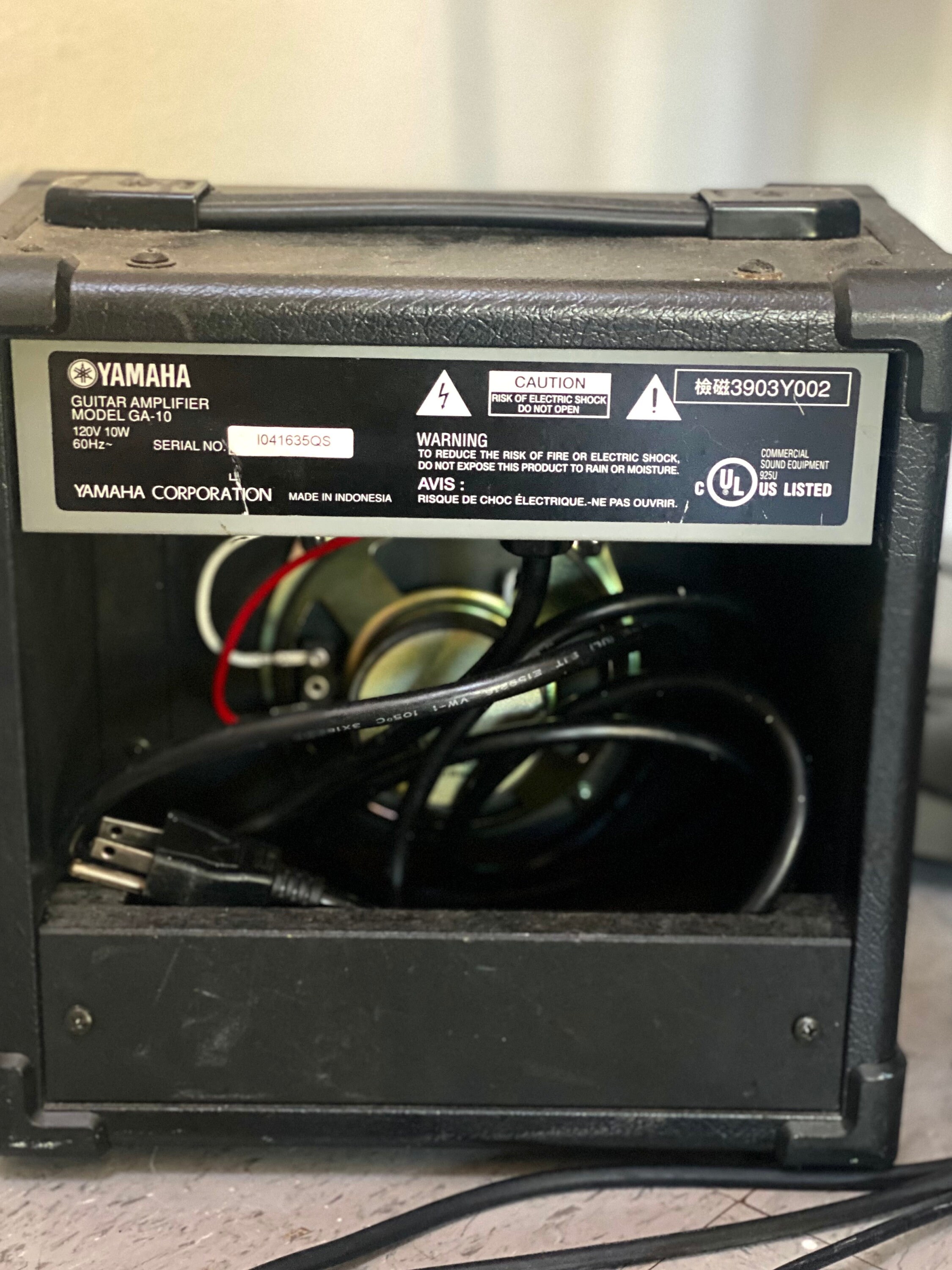 Yamaha Guitar Amplifier Model GA-10 - Etsy