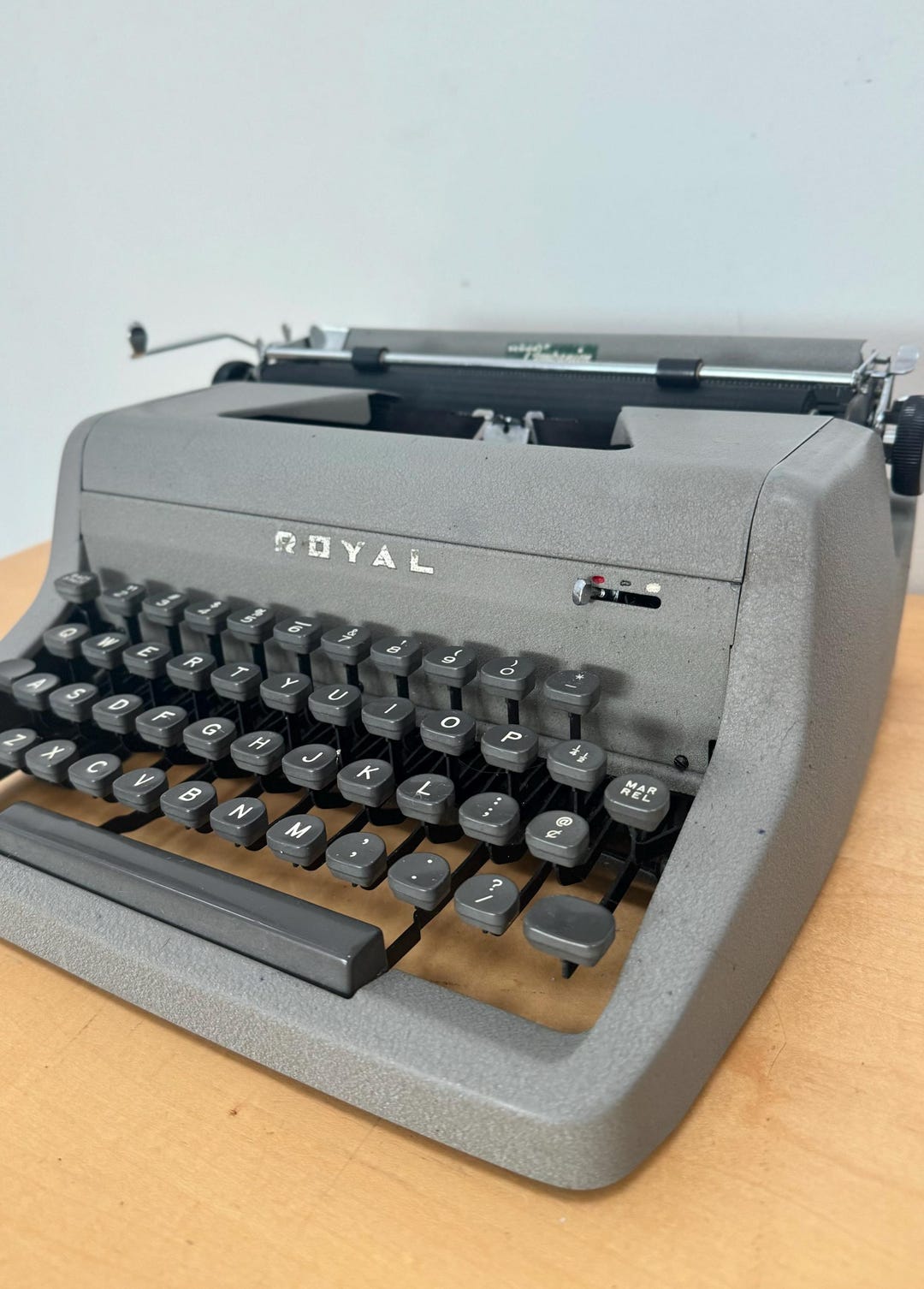 Working Typewriter Royal Senior Companion -portable Matte Grey ...