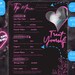 Neon Onlyfans Tip Menu Editable Template Canva Template Tip Menu ...