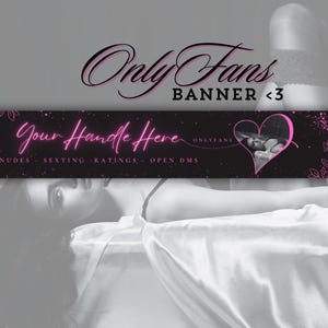 Neon Onlyfans Banner | Editable Template | Canva Template | Tip Menu ...