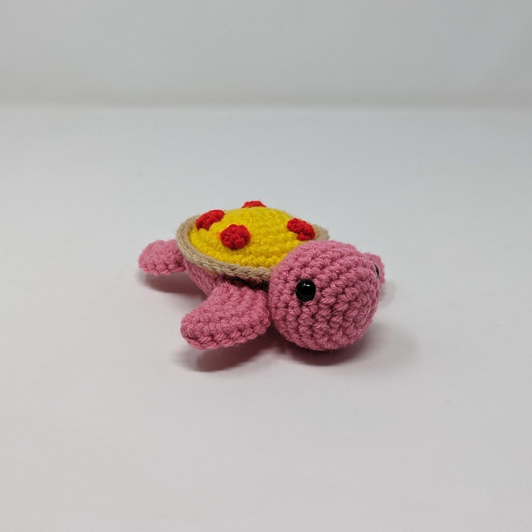 Customizable Mini Pizza Turtle Plushie - Etsy