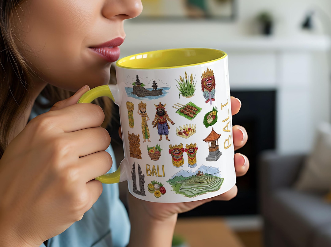 Bali Mug | Two-tone Ceramic Travel Mug | 11oz 325ml | Starbucks ‘been ...