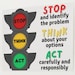 Stop, Think, Act Classroom Poster - Digital Download - Motivational ...