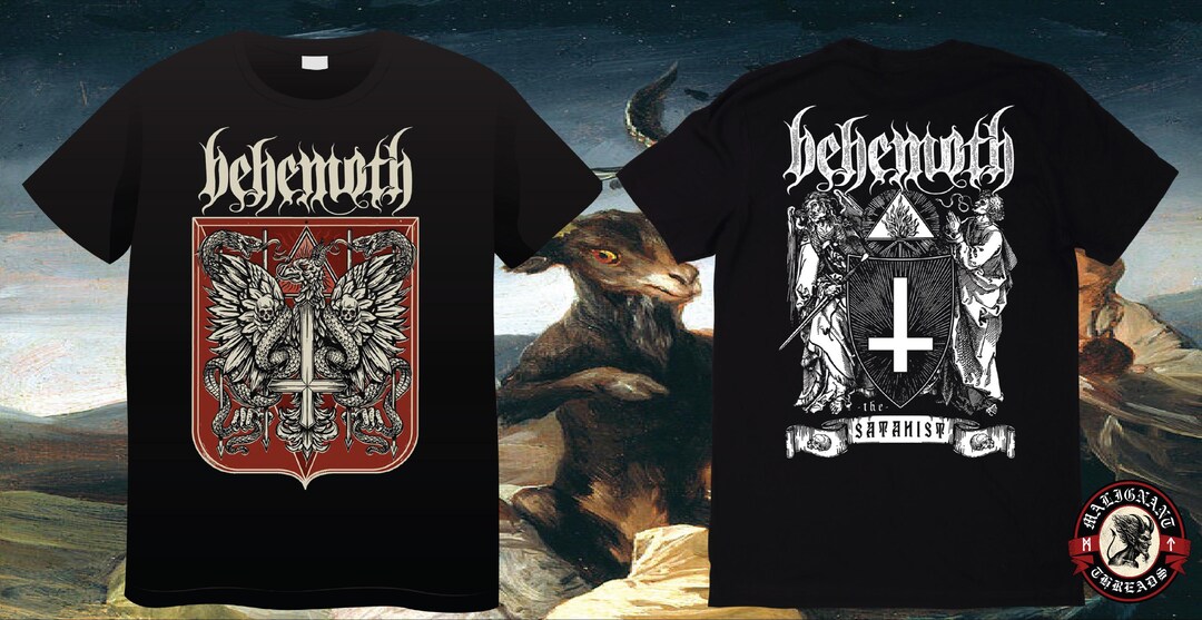 Behemoth T Shirt Black Metal - Etsy