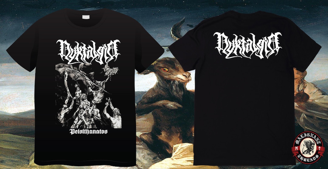 Nyktalgia T Shirt Black Metal DSBM - Etsy
