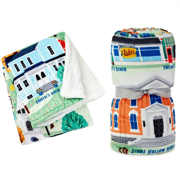 Gilmore Girls Stars Hollow Map Blanket 50x60 50x60 - Etsy