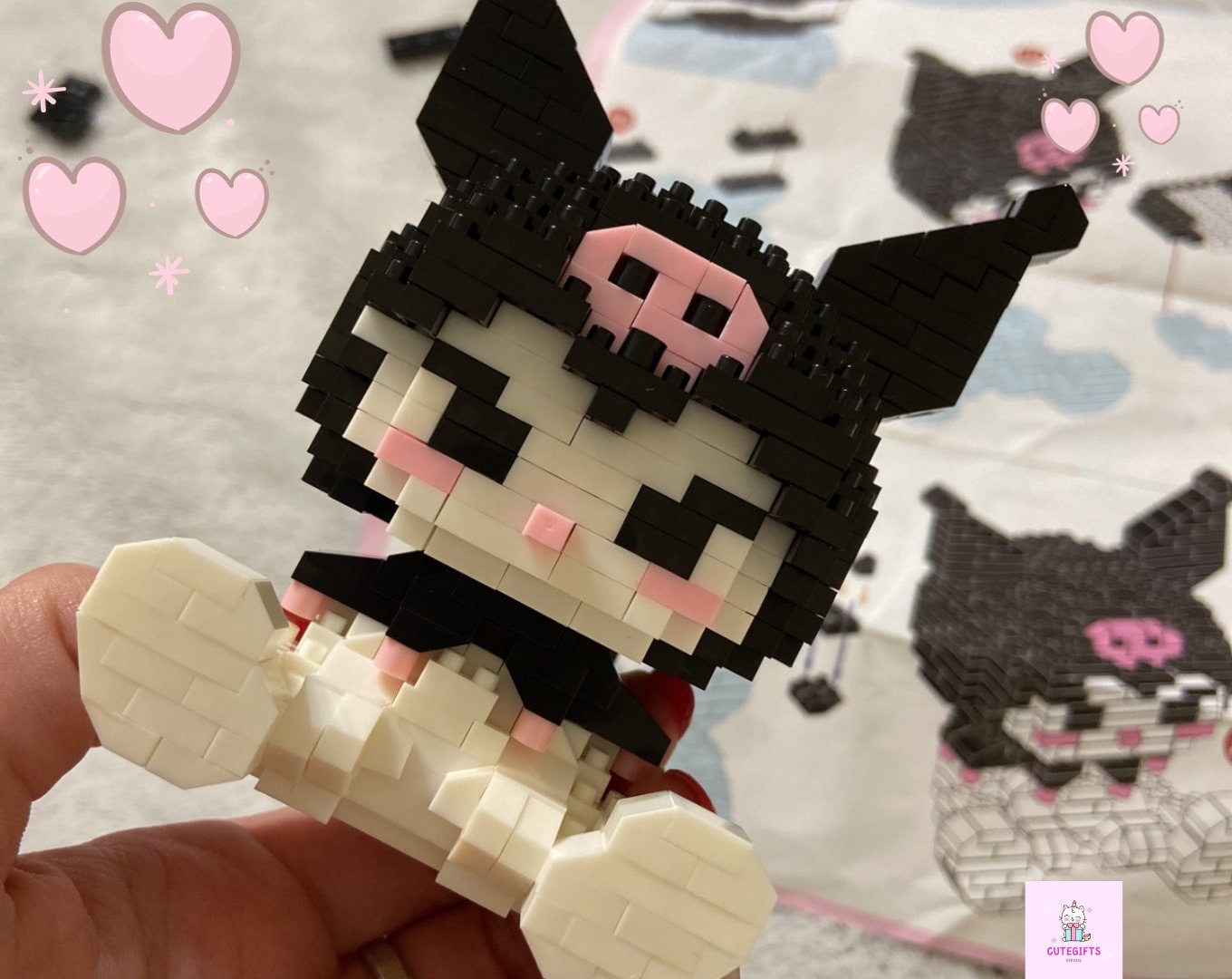 Hello Kitty Sanrio Lego Kuromi My Melody Toy Building Blocks - Etsy ...