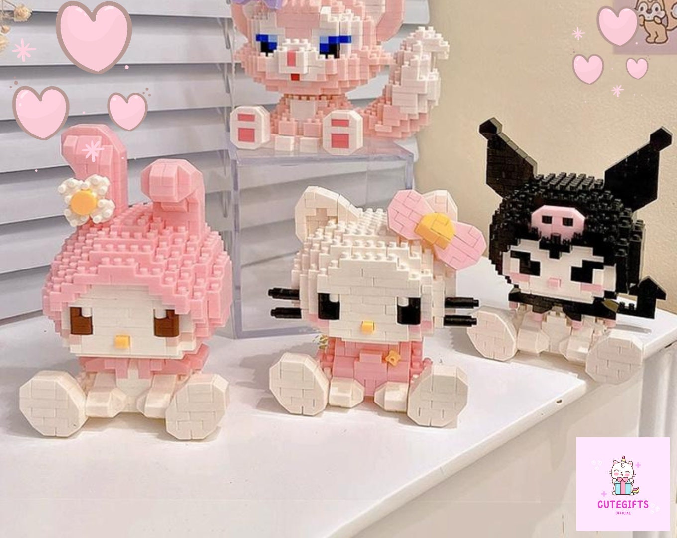 Hello Kitty Sanrio Lego Kuromi My Melody Toy Building Blocks - Etsy ...