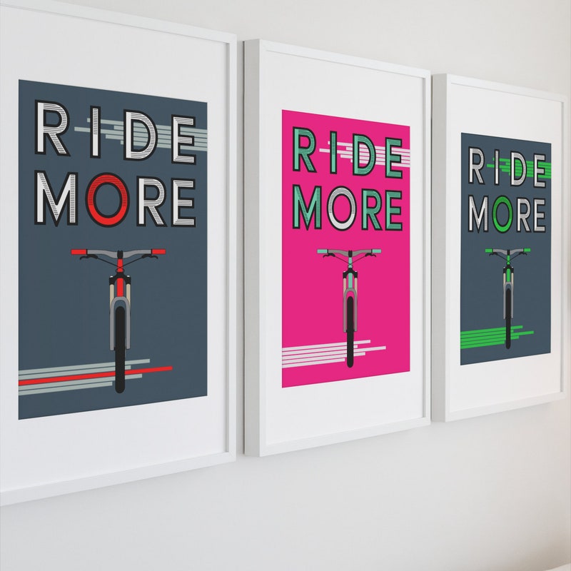 Bike Poster - Etsy