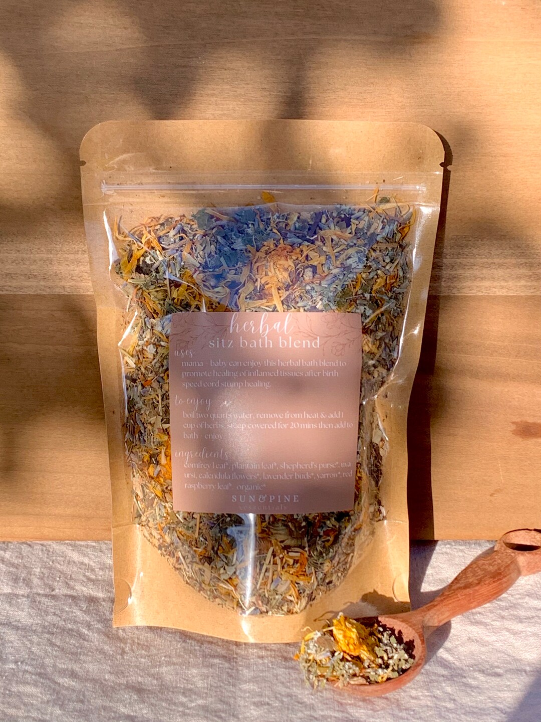Herbal Postpartum Sitz Bath | Organic Perineal Healing | Cord Stump ...