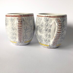 Hand Painted Vintage Italian Mugs, Italian Vintage, Pair of Tee Mugs - Etsy