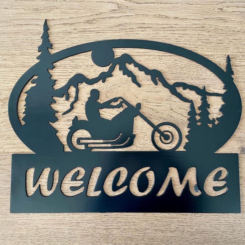 Harley Welcome Sign - Etsy