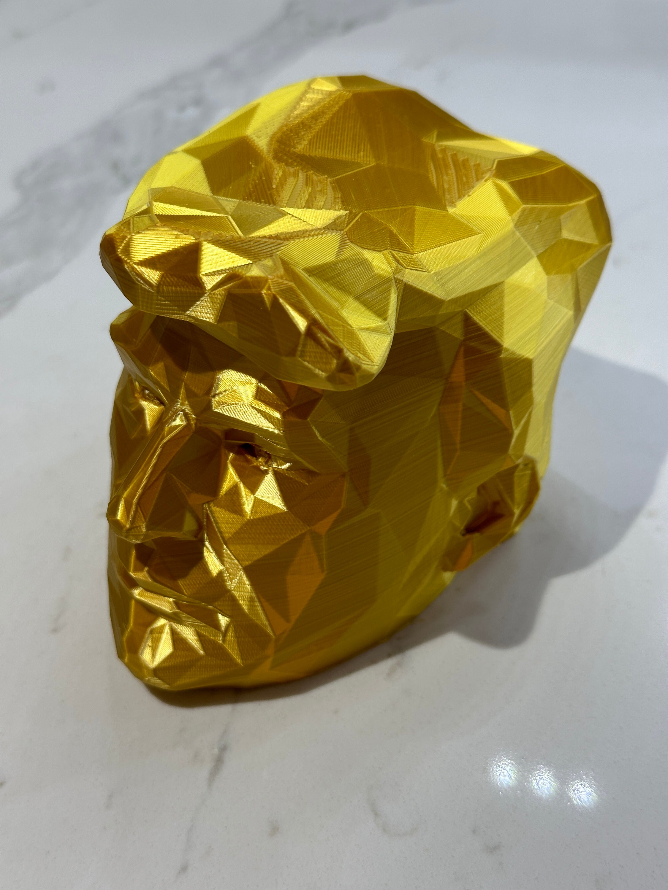 Stylized Sculpture of Donald Trump's Head (3D Printed) - Etsy