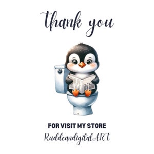 Watercolor Animal Toilet Clipart: 35 PNG Nursery Prints (digital ...