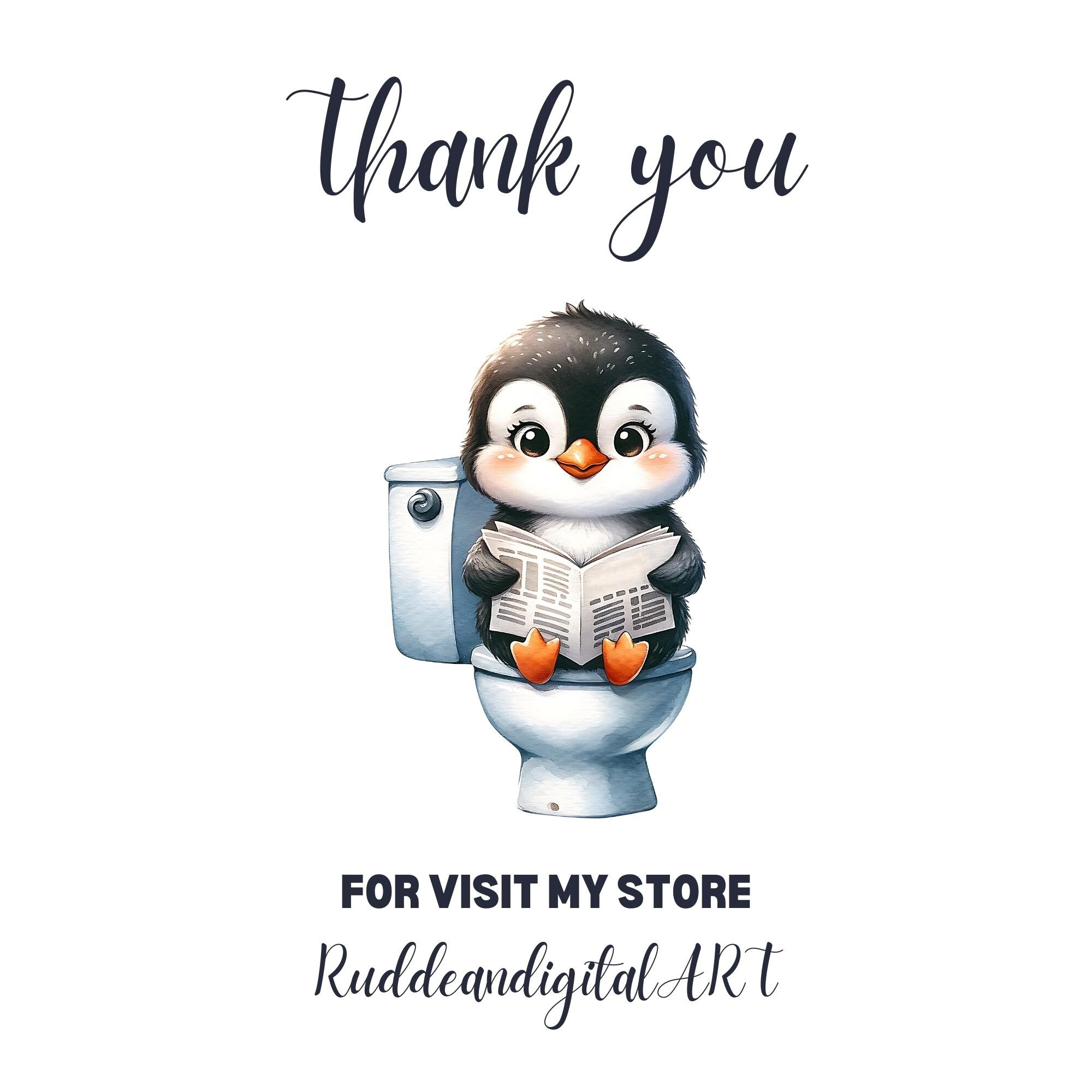 Watercolor Animal Toilet Clipart: 35 PNG Nursery Prints (digital ...
