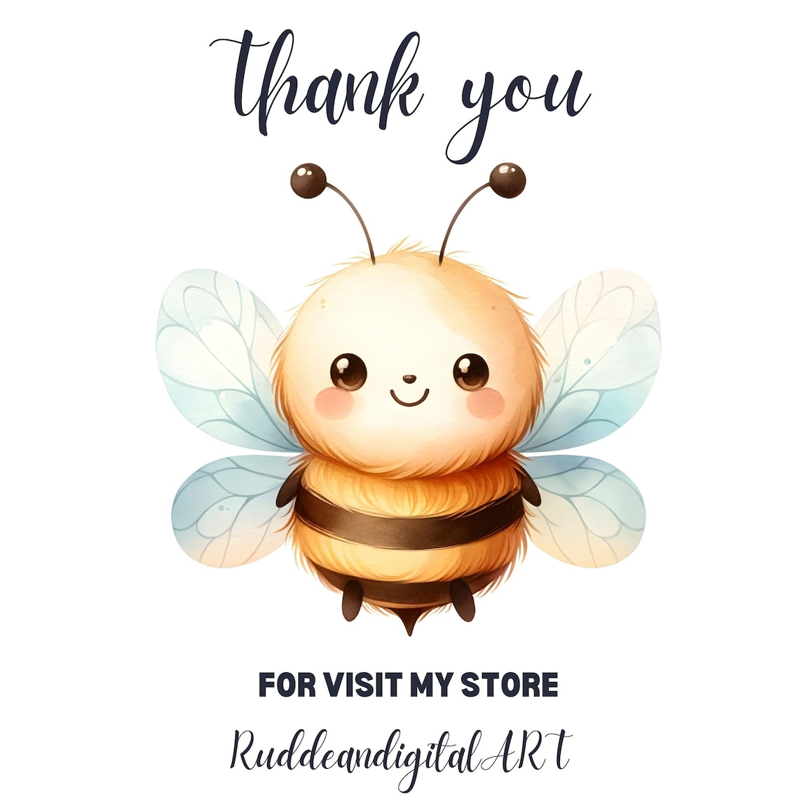 31 Cute Honey Bee PNG Clipart, Watercolor Honey Bee PNG Bundle, Baby ...