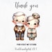 Watercolor Grandparent Clipart Bundle: Family PNG Graphics (digital ...