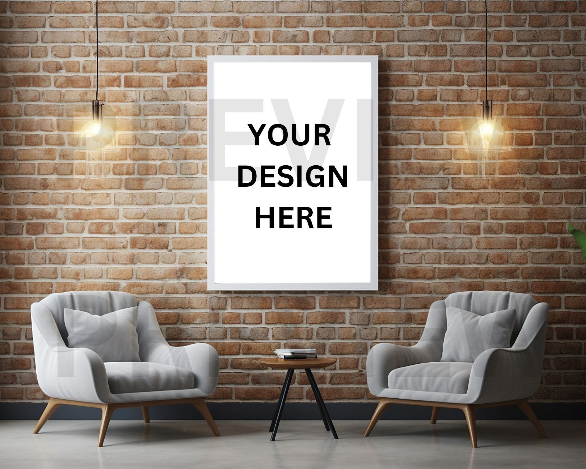 Modern Living Room Mock Ups20x Modern Style, Frame Mock up Bundle ...