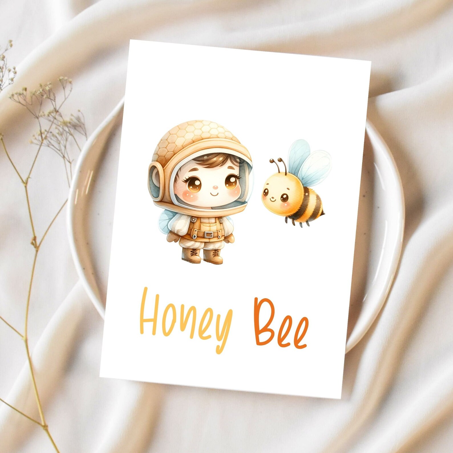 31 Cute Honey Bee PNG Clipart, Watercolor Honey Bee PNG Bundle, Baby ...
