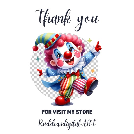 Cute Clown Clipart Png
